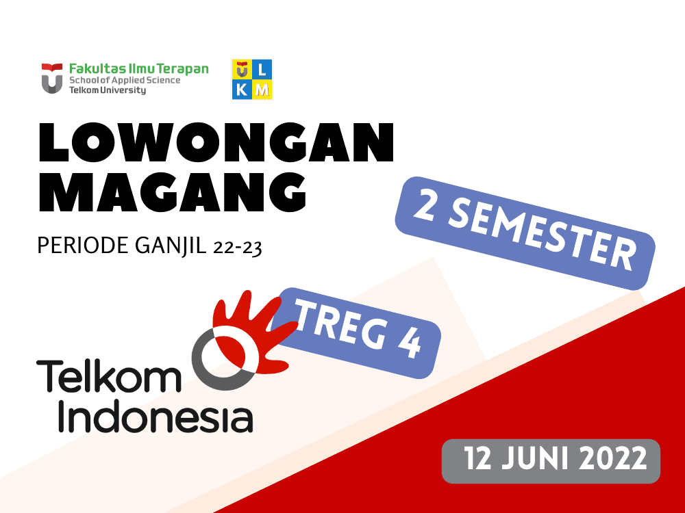 Lowongan Magang 2 Semester Telkom Regional (TREG) 4 - LKM FIT