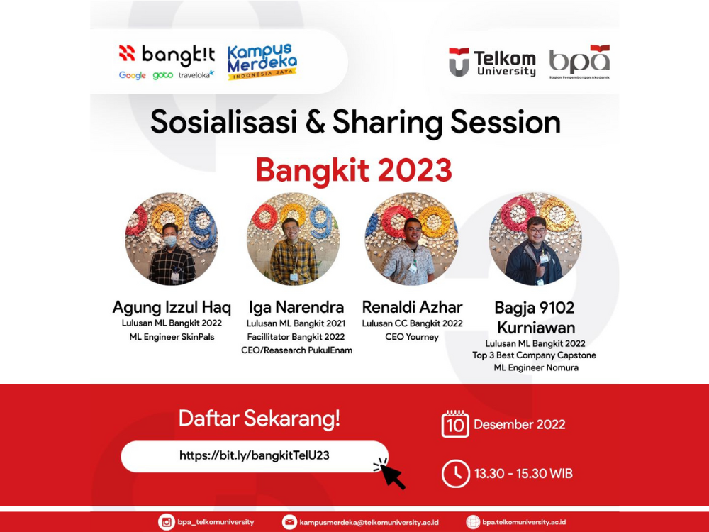 Sosialisasi Program Bangkit 2023 - LKM FIT