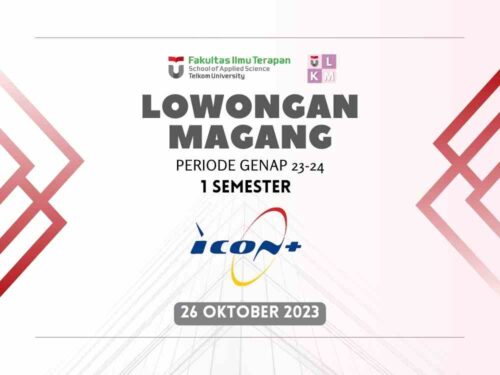 Lowongan Magang 1 Semester Icon+ 2023-2 - LKM FIT